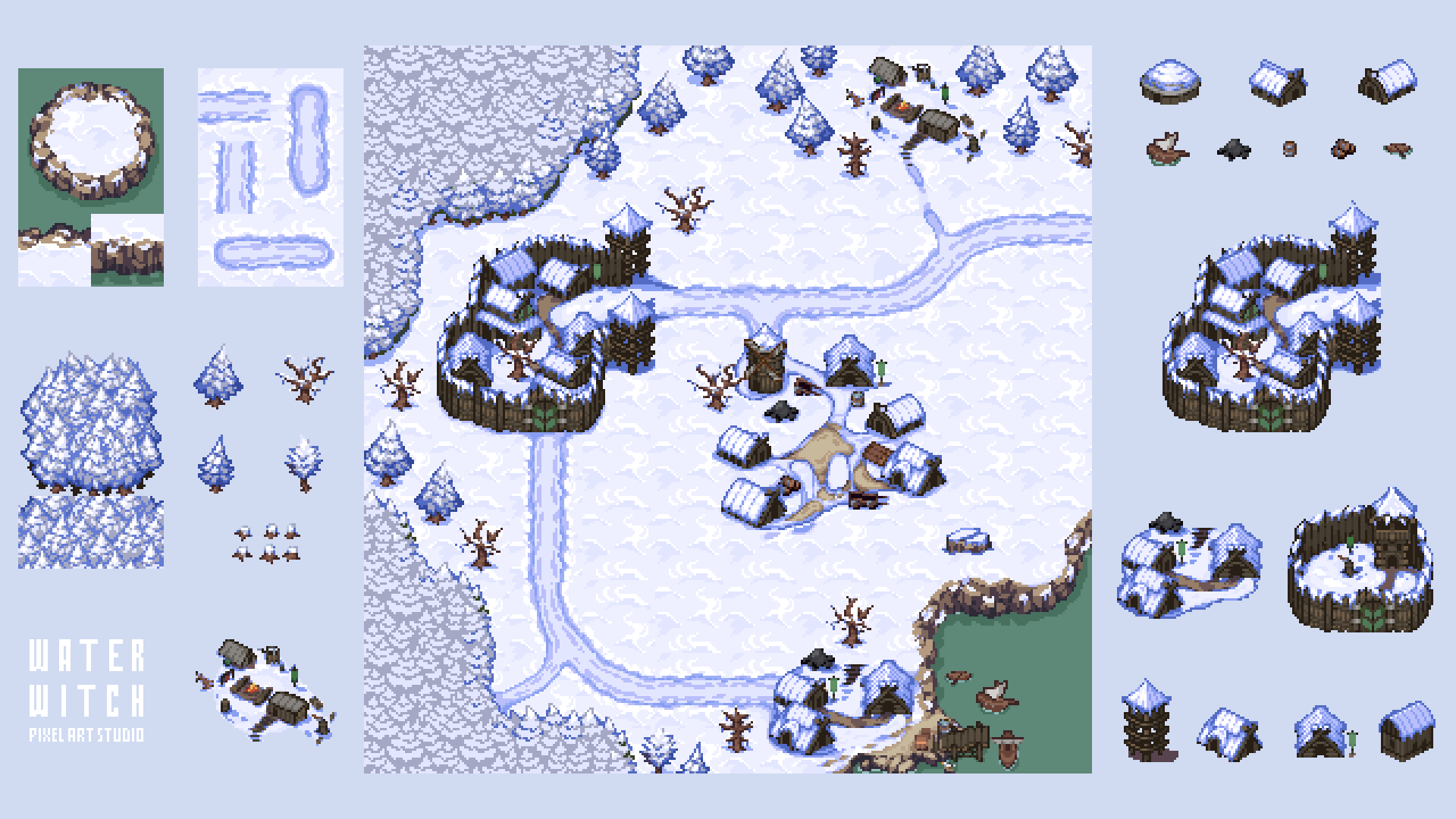 Backgrounds and Scenes - Water Witch RPG Studio