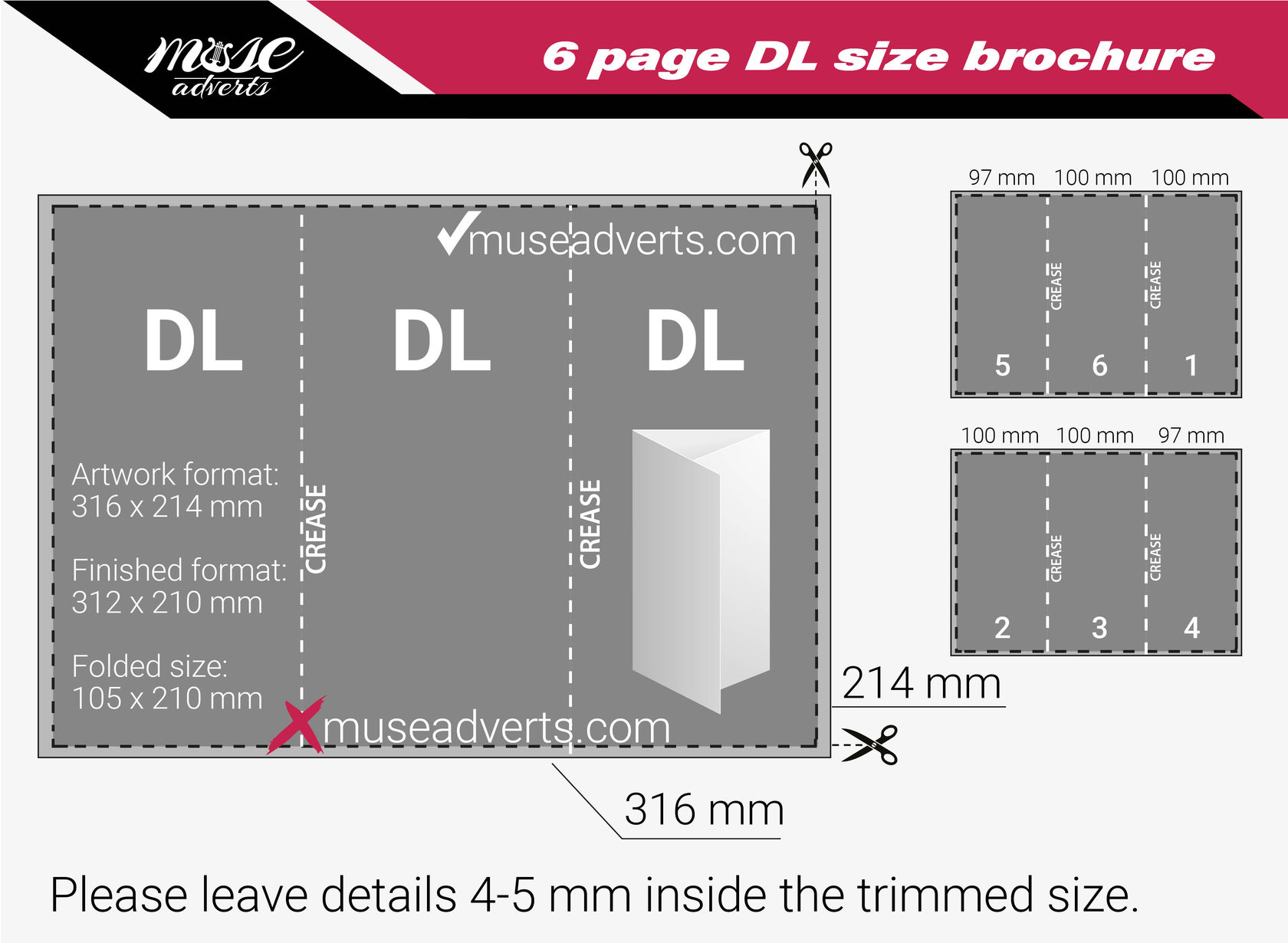 Printing / Brochures / Premium 250 gsm paper