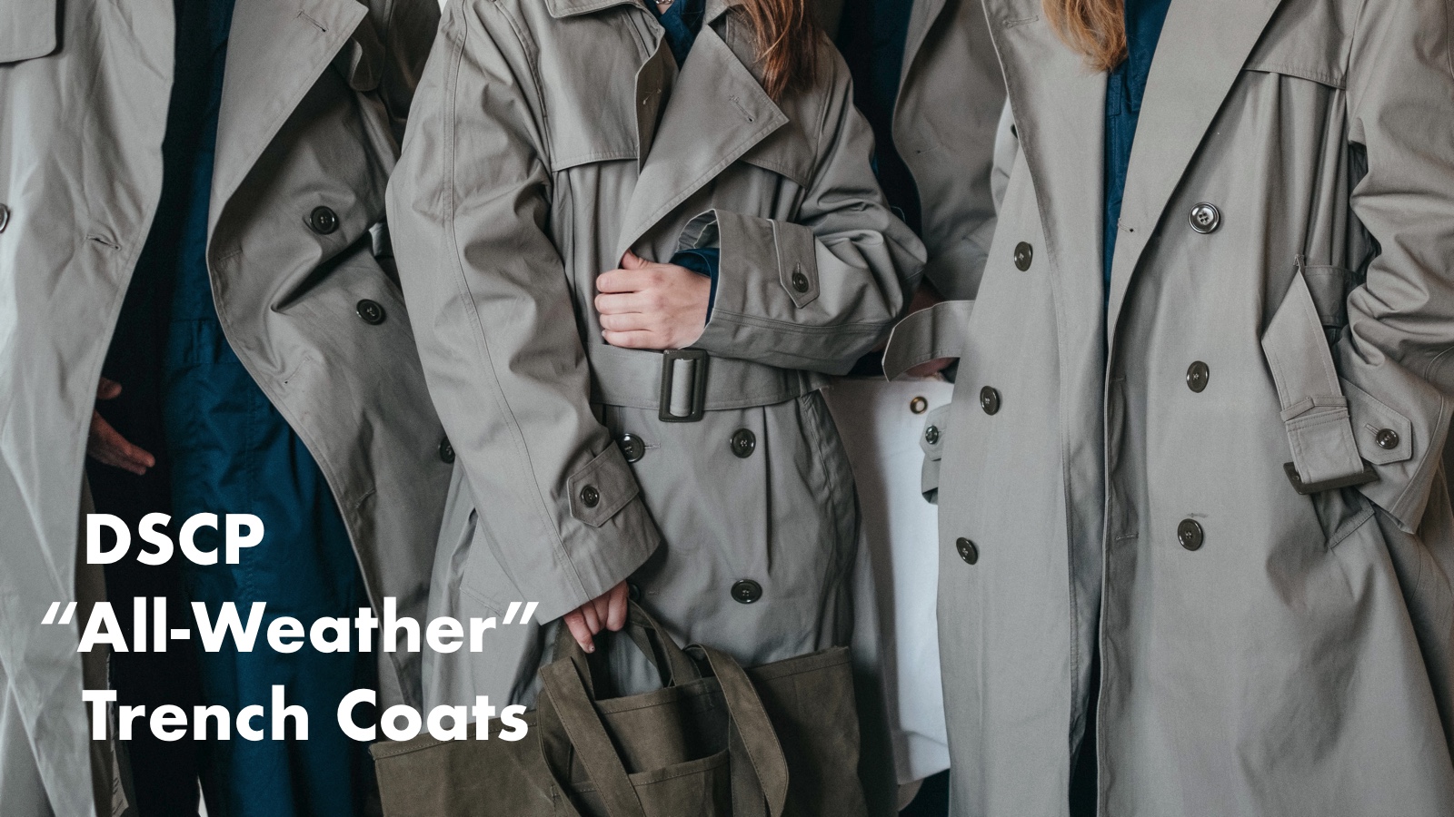 Special! USCG trench coats