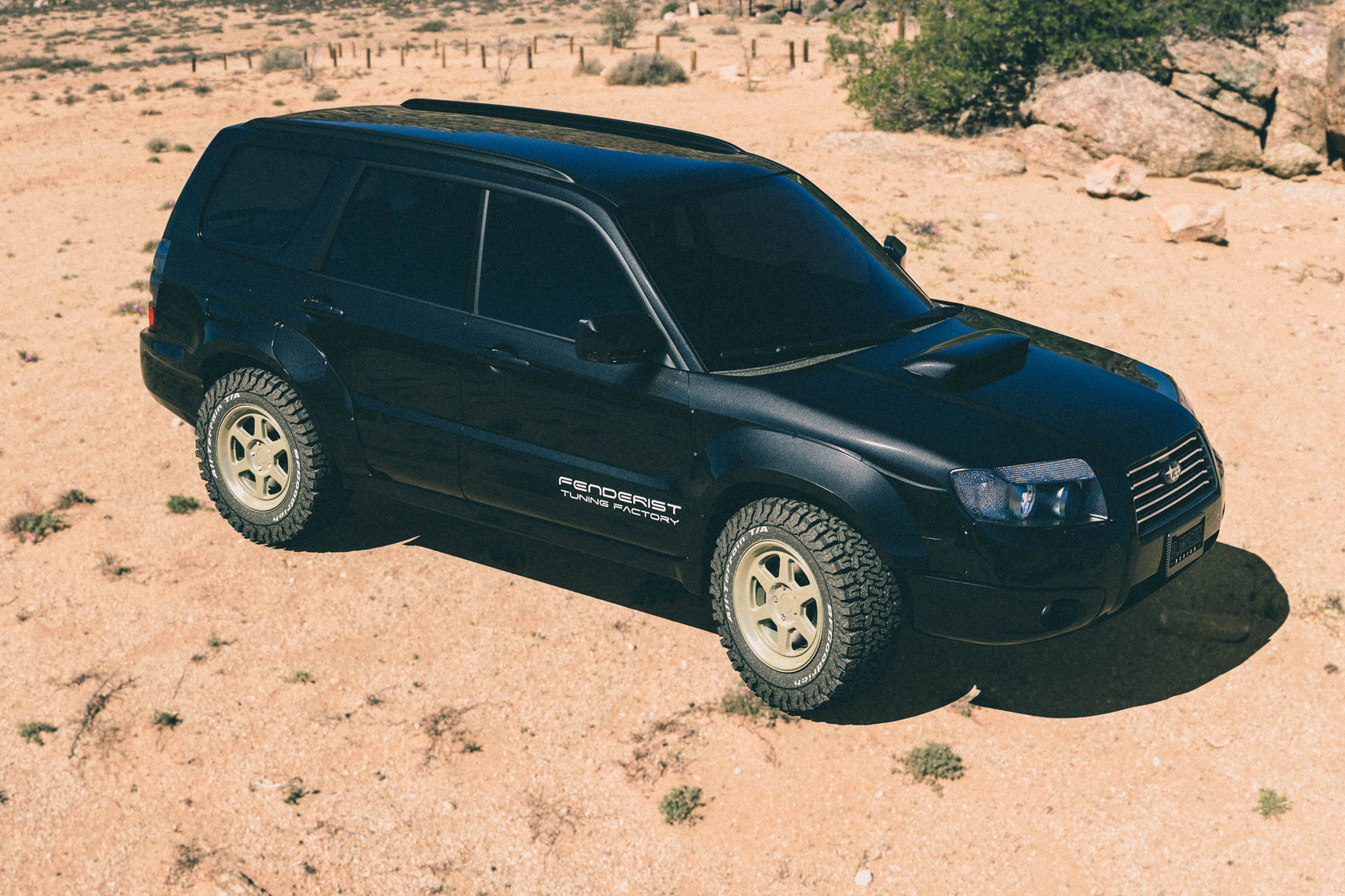 Fender Flares Set / Wide Body Kit SUBARU FORESTER SG5 05-07 ACTIVE VACATION