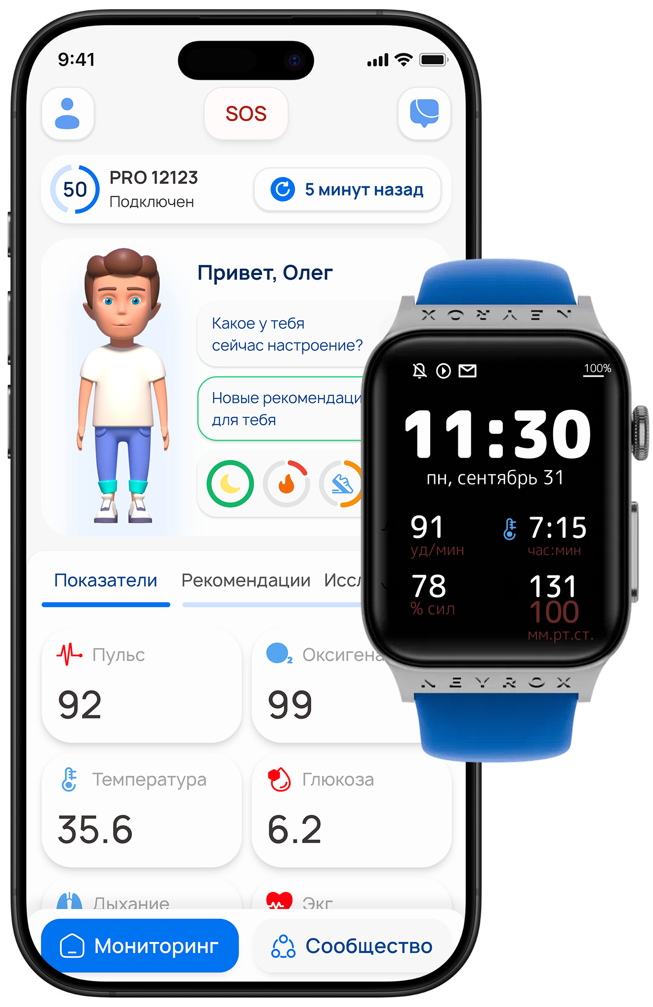 NEYROX Первый нейротрекер