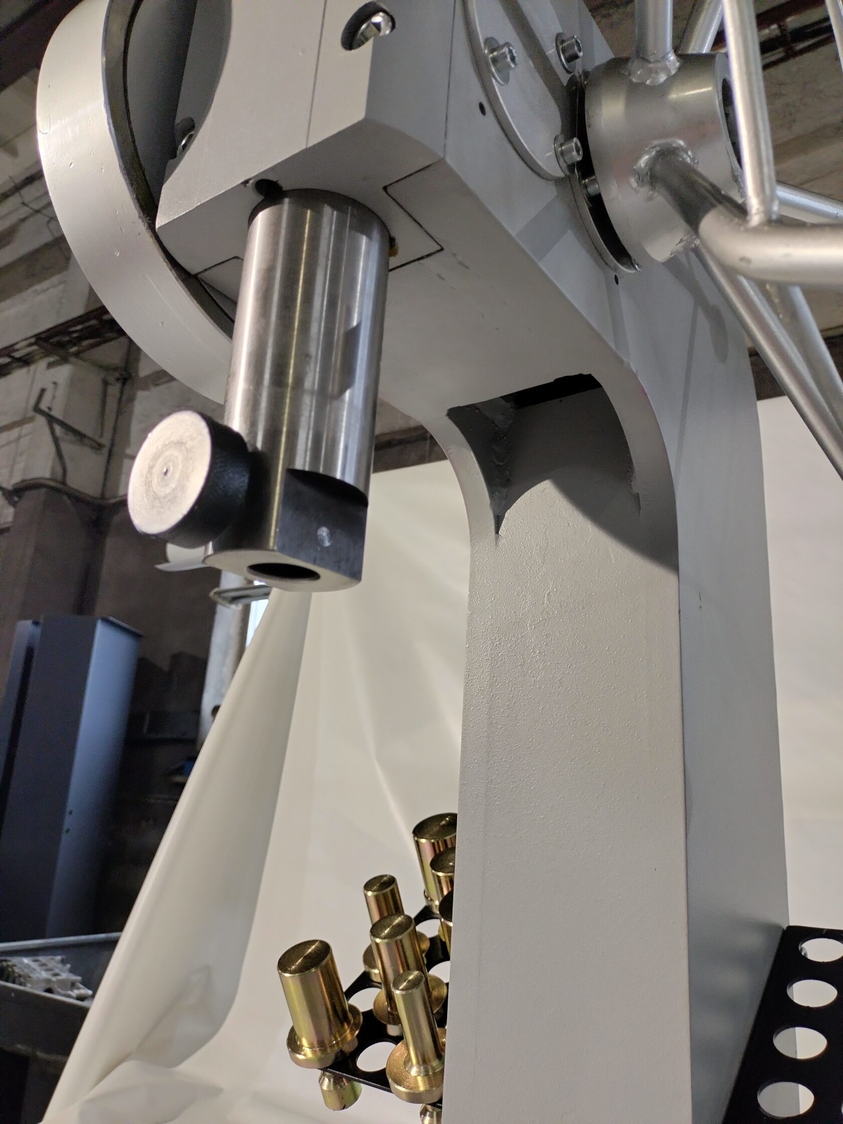 Пресс ручной реечный для кернения крестовин ПРКМ-1