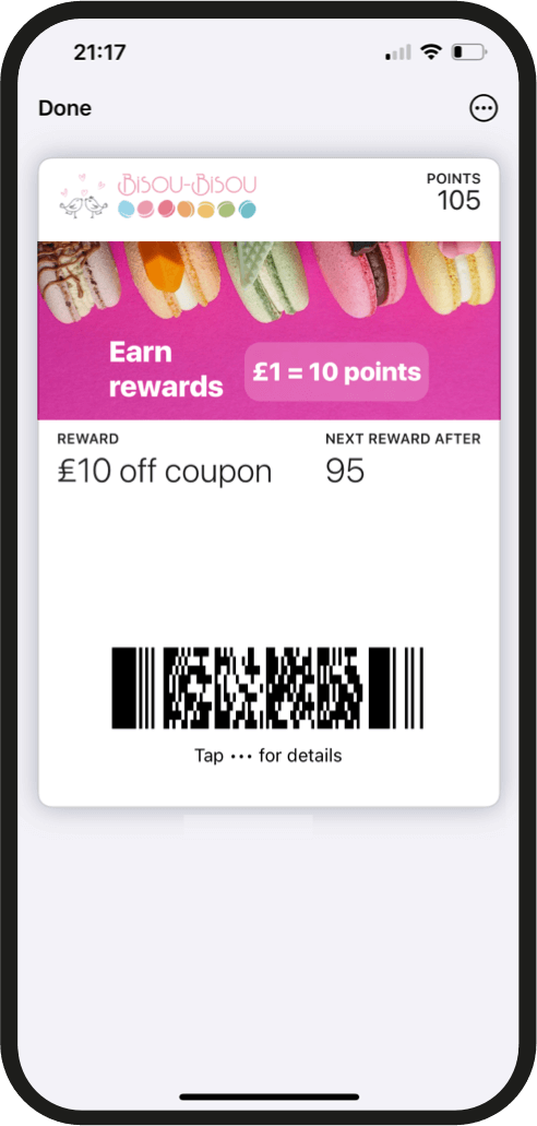 Digital loyalty card constructor for Apple Wallet and Google Pay ...