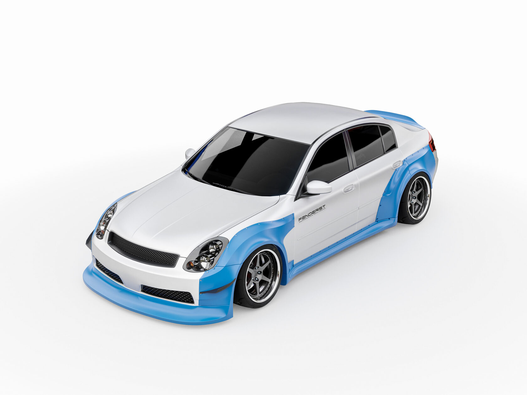 FENDERIST SPEC S Full Set / WIDE BODY KIT INFINITI G35 / NISSAN SKYLINE ...