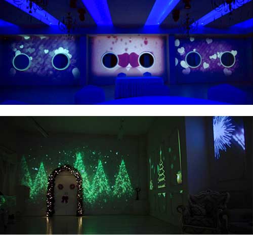 Connecting multiple projectors to a single computer. Panoramic projection