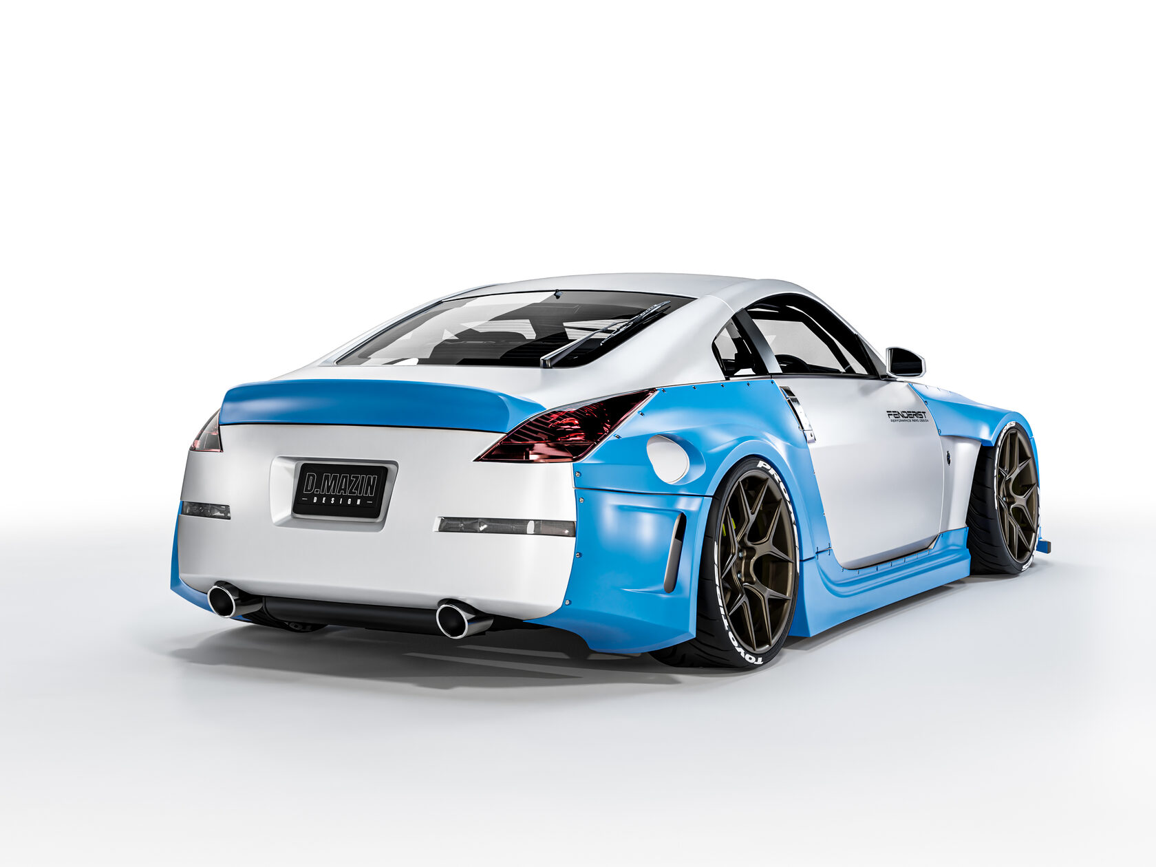 URBAN-R STREET Set / WIDE BODY KIT NISSAN 350Z / FAIRLADY Z 07-08
