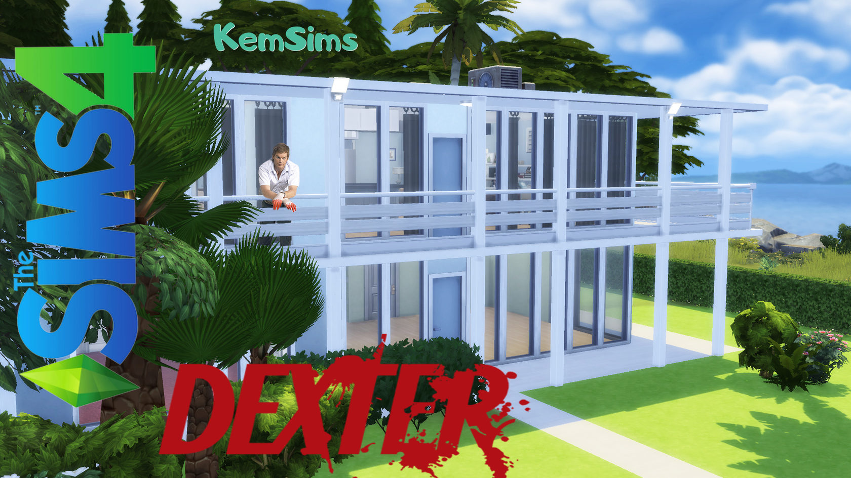 DEXTER - Квартира Декстера Моргана в The Sims 4