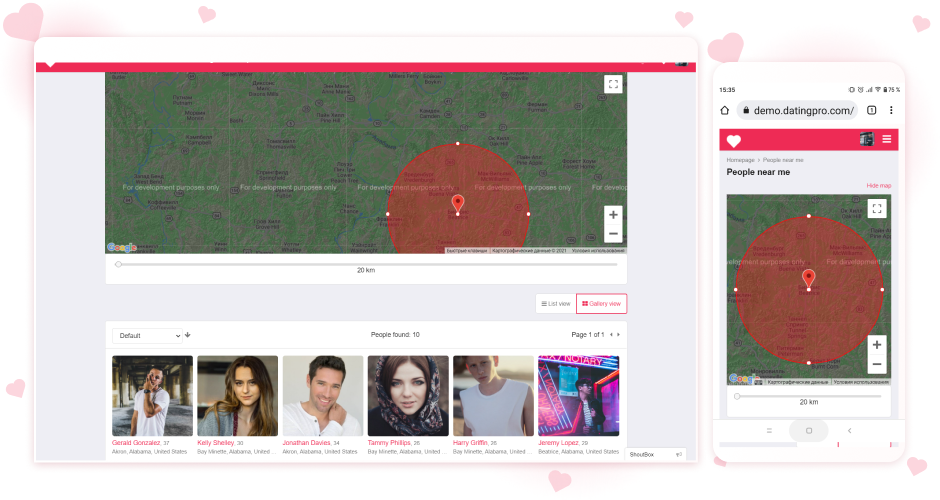 Start your own dating site with PG Dating Pro