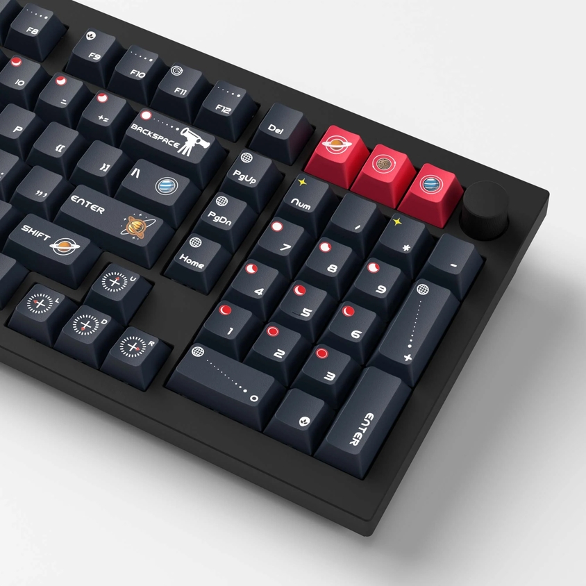 Keychron Dye-Sub PBT Cherry Full Set клавиши, Dye-Sub кейкапы для ...