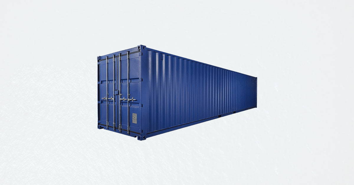 40ft container | Sea container 40 foot dimensions