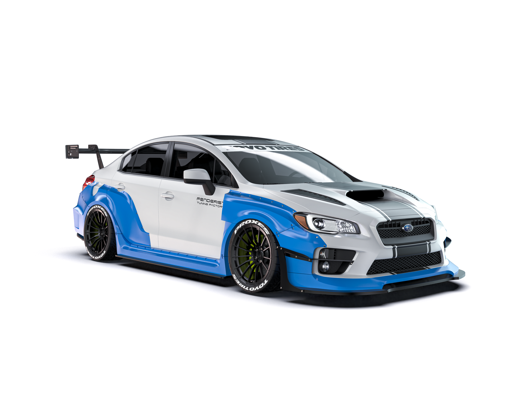 Full URBAN-R kit Subaru Impreza WRX STI 14+