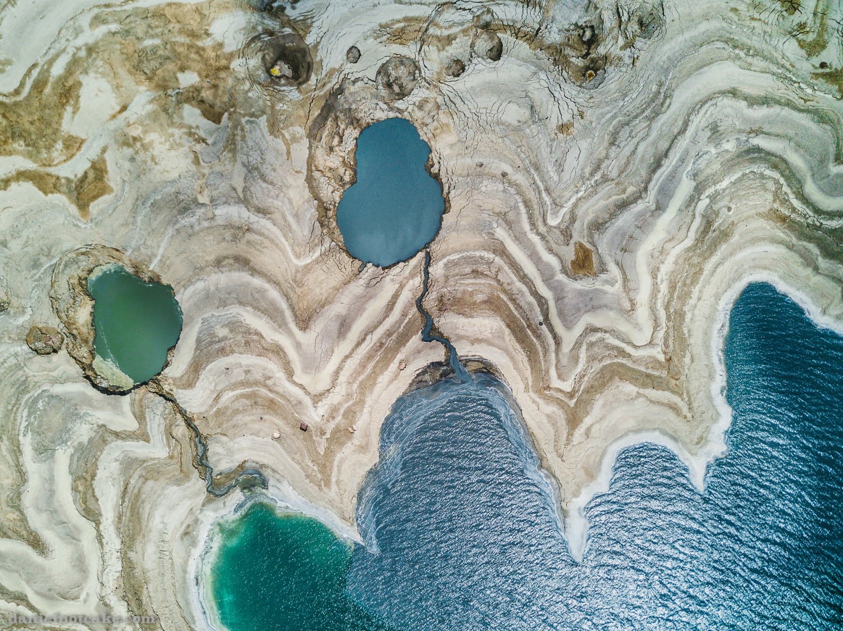 Aerial photo shoots at the Dead Sea