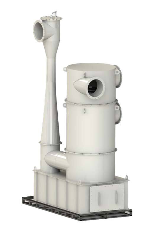TORNADO FB: Fluidized Packed Bed Scrubber Venturi | USA-Made