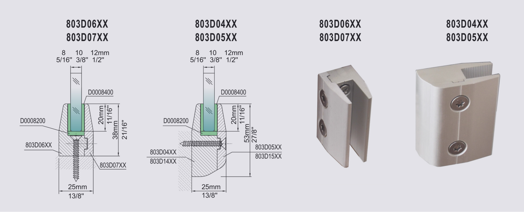 U-channel aluminum glass system
