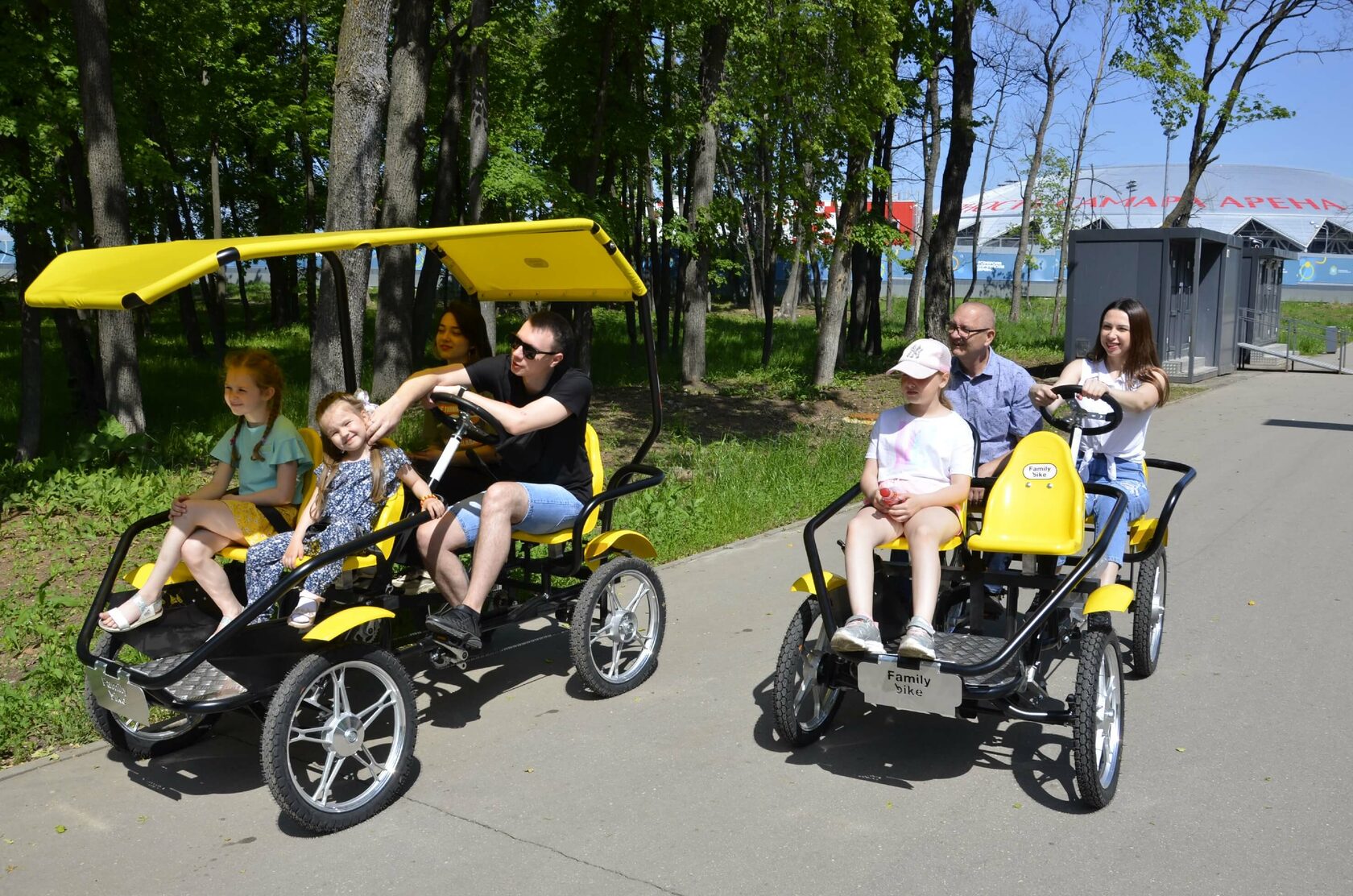 Купить веломобили для проката — веломобили Familybike высокого качества ...