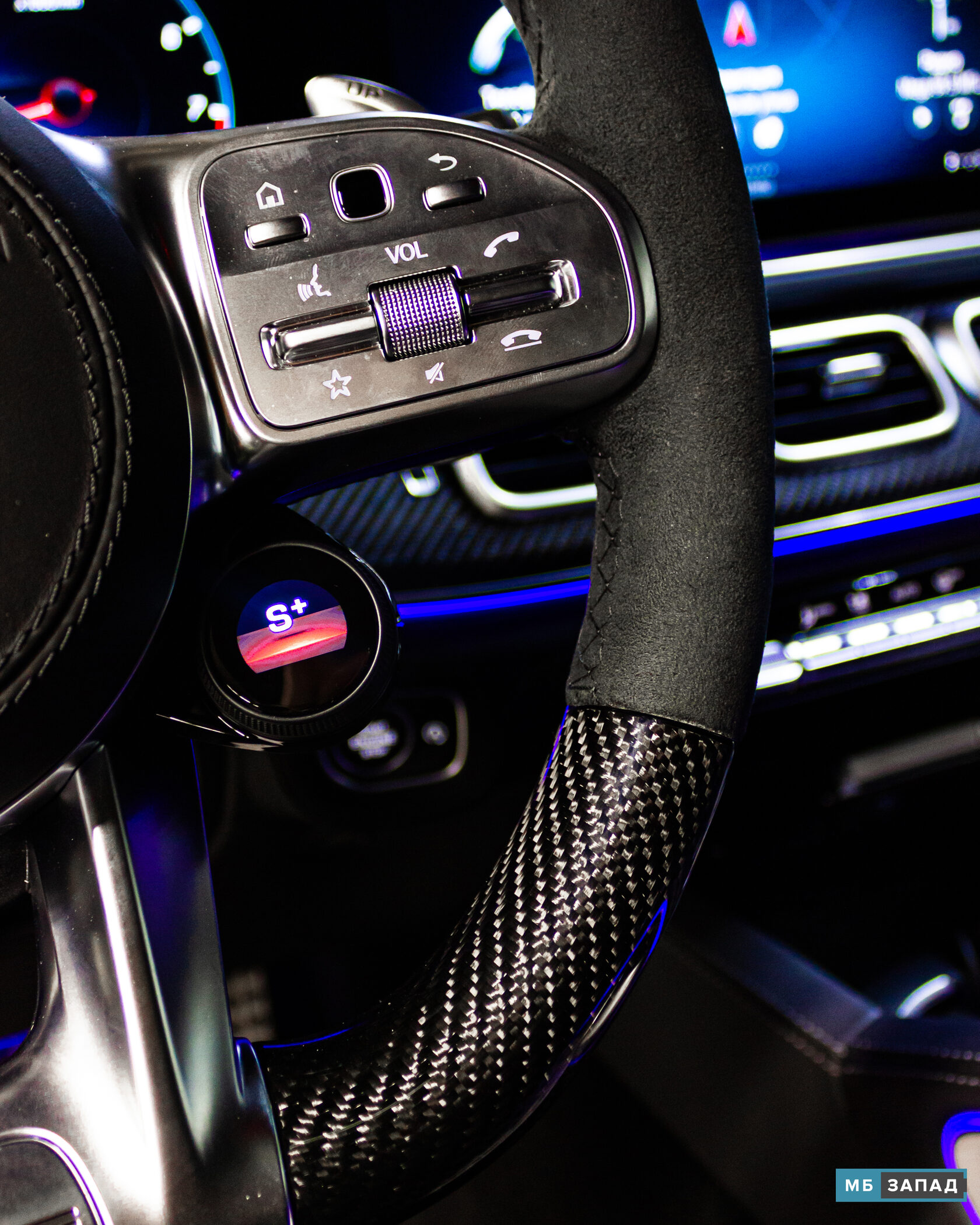 Установка AMG Drive Unit на Mercedes-Benz GLS 63S