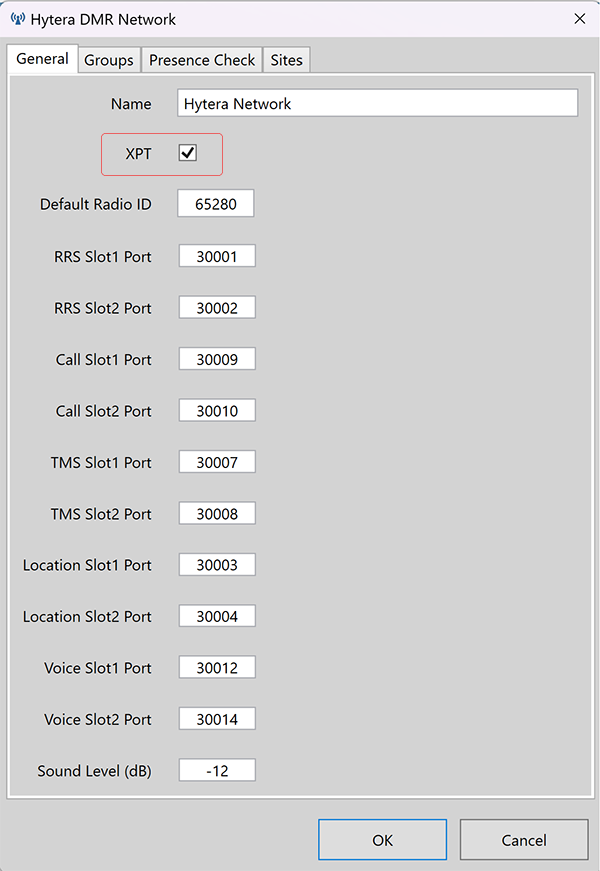Hytera DMR Settings