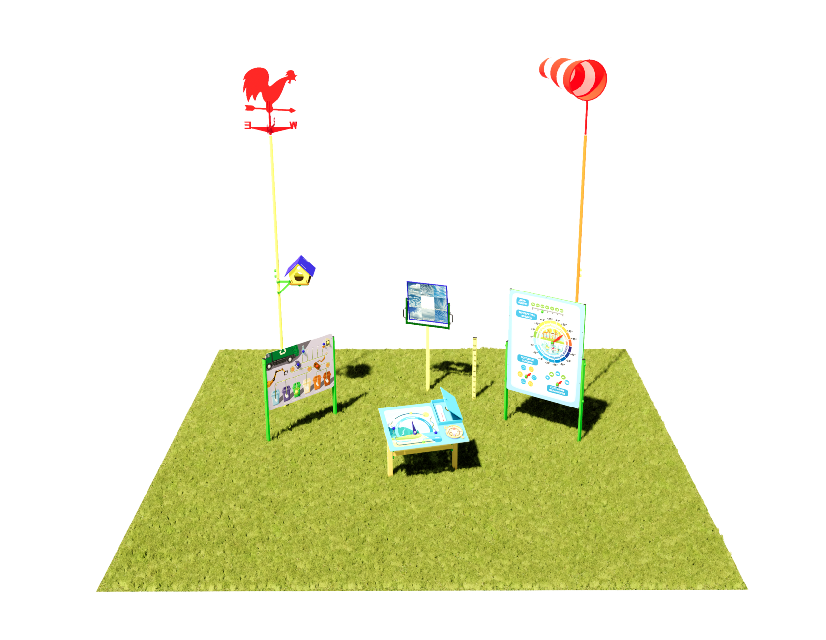 Метеостанция для детского сада, проект в ДОУ купить по низкой цене