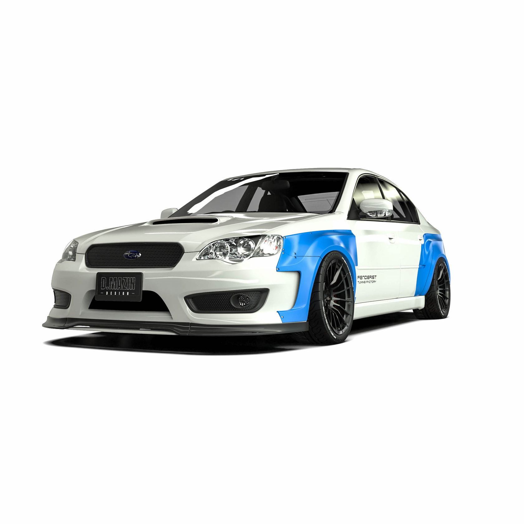 FENDERIST SPEC S Fender Flares / WIDE BODY KIT SUBARU Legacy B4 06-09