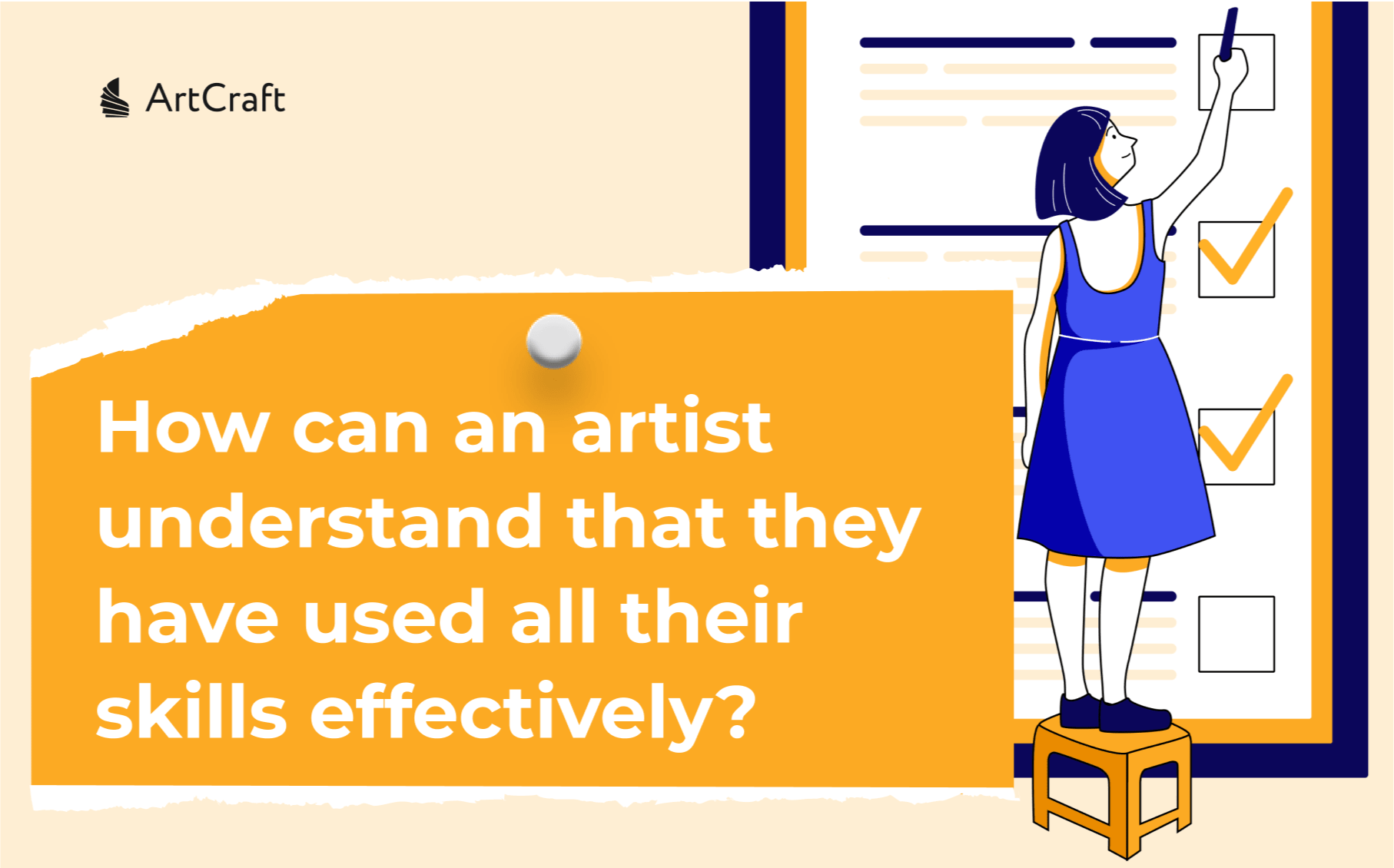 How can an artist understand that they have used all their skills ...