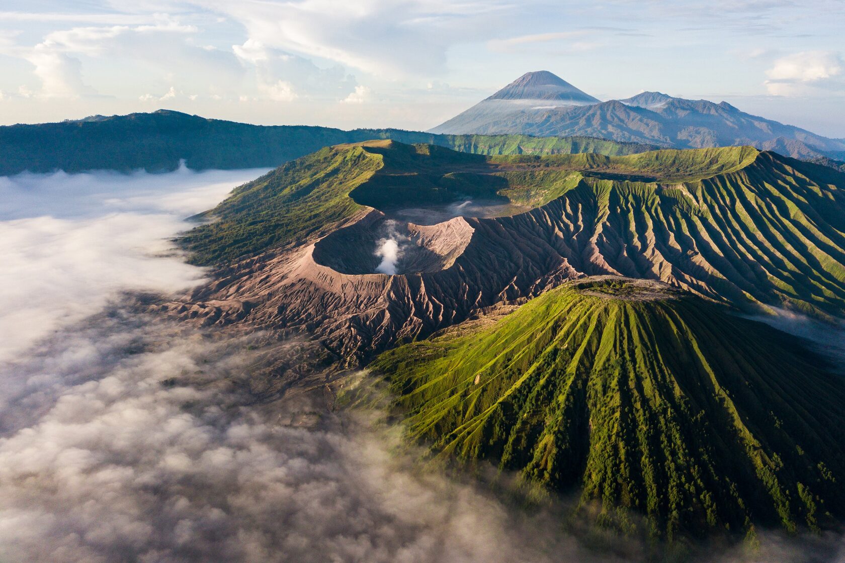 Java Island: Ijen & Bromo Volcanoes + Tumpak Sewu Waterfall