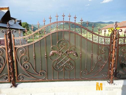 Garduri din fier forjat la comandă în Moldova