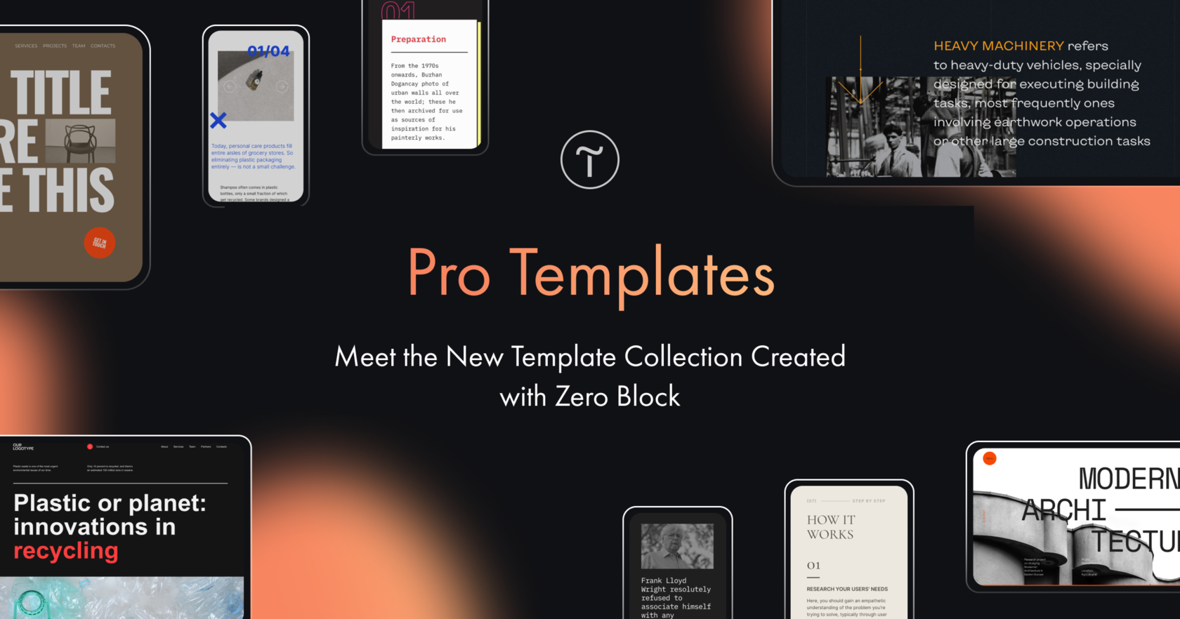 Zero Block Templates