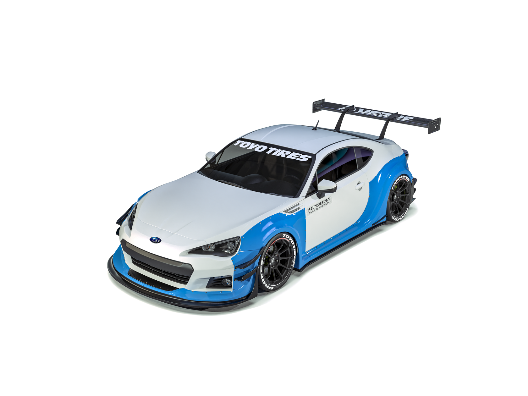 Full FENDERIST SPEC R kit / WIDE BODY KIT SUBARU BRZ 2011-2017