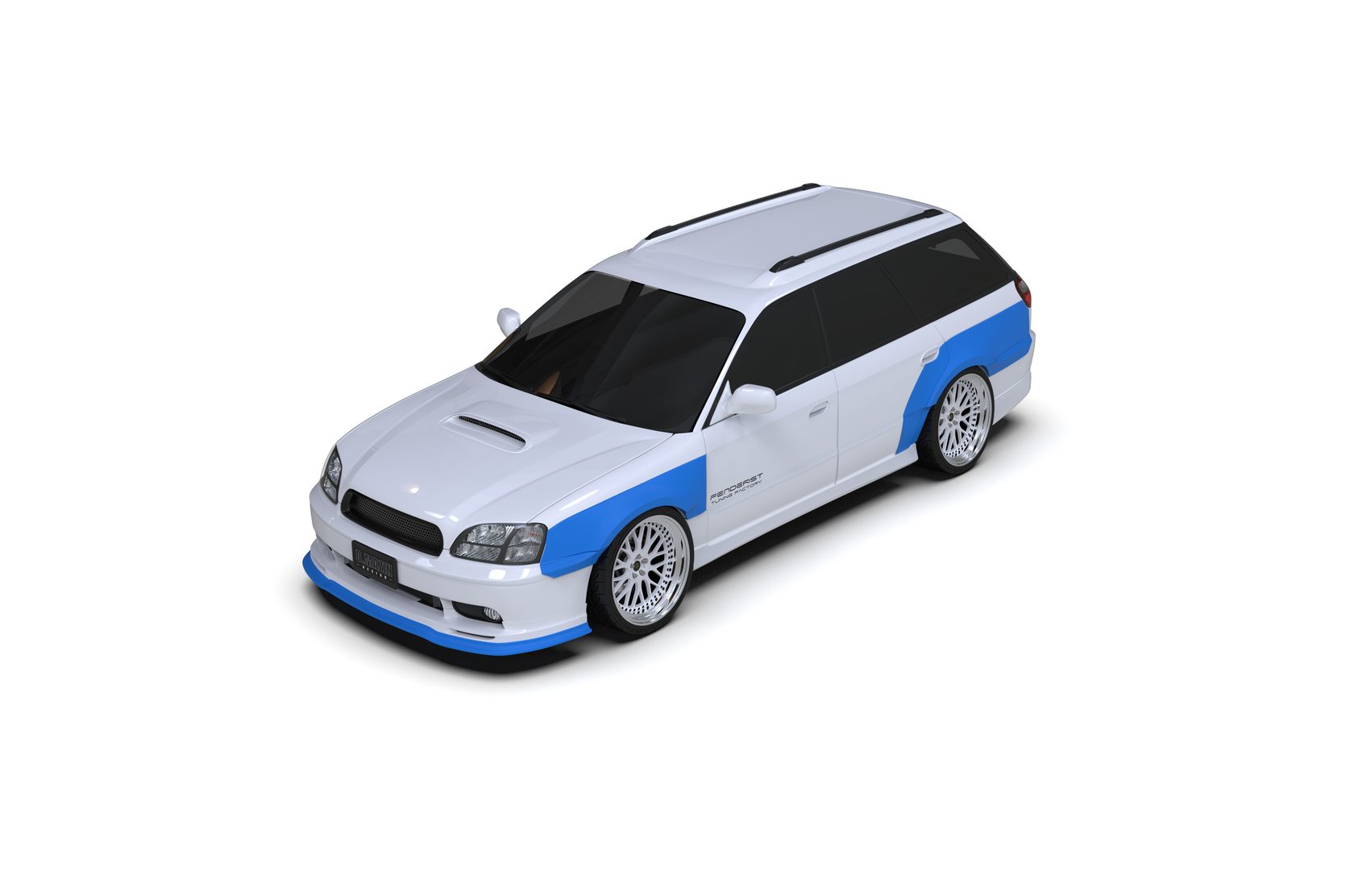 Front Lip Spoiler SUBARU LEGACY 01-03