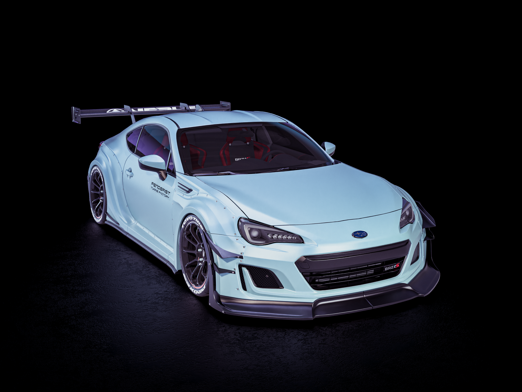 Full FENDERIST SPEC R kit / WIDE BODY KIT SUBARU BRZ 2017-2020