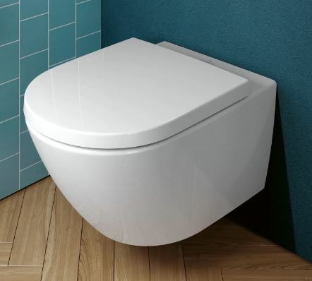 Унитаз подвесной с сиденьем Villeroy&Boch Subway 3.0 Rimless Twistflush ...