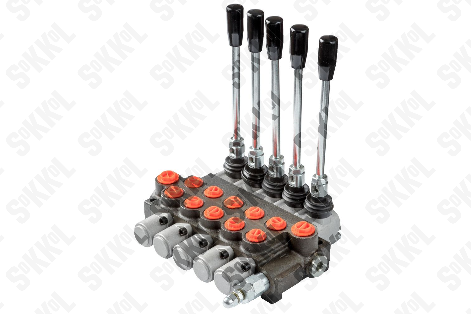 Гидрораспределители 5P40 пятисекционные моноблочные купить | SoKKoL