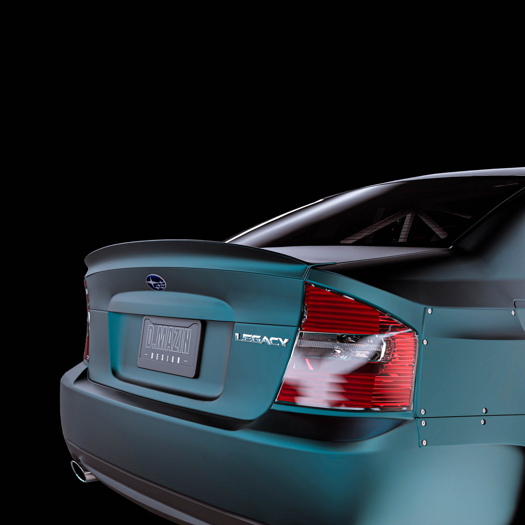 FENDERIST SPEC S Fender Flares / WIDE BODY KIT SUBARU Legacy B4 Spec B ...