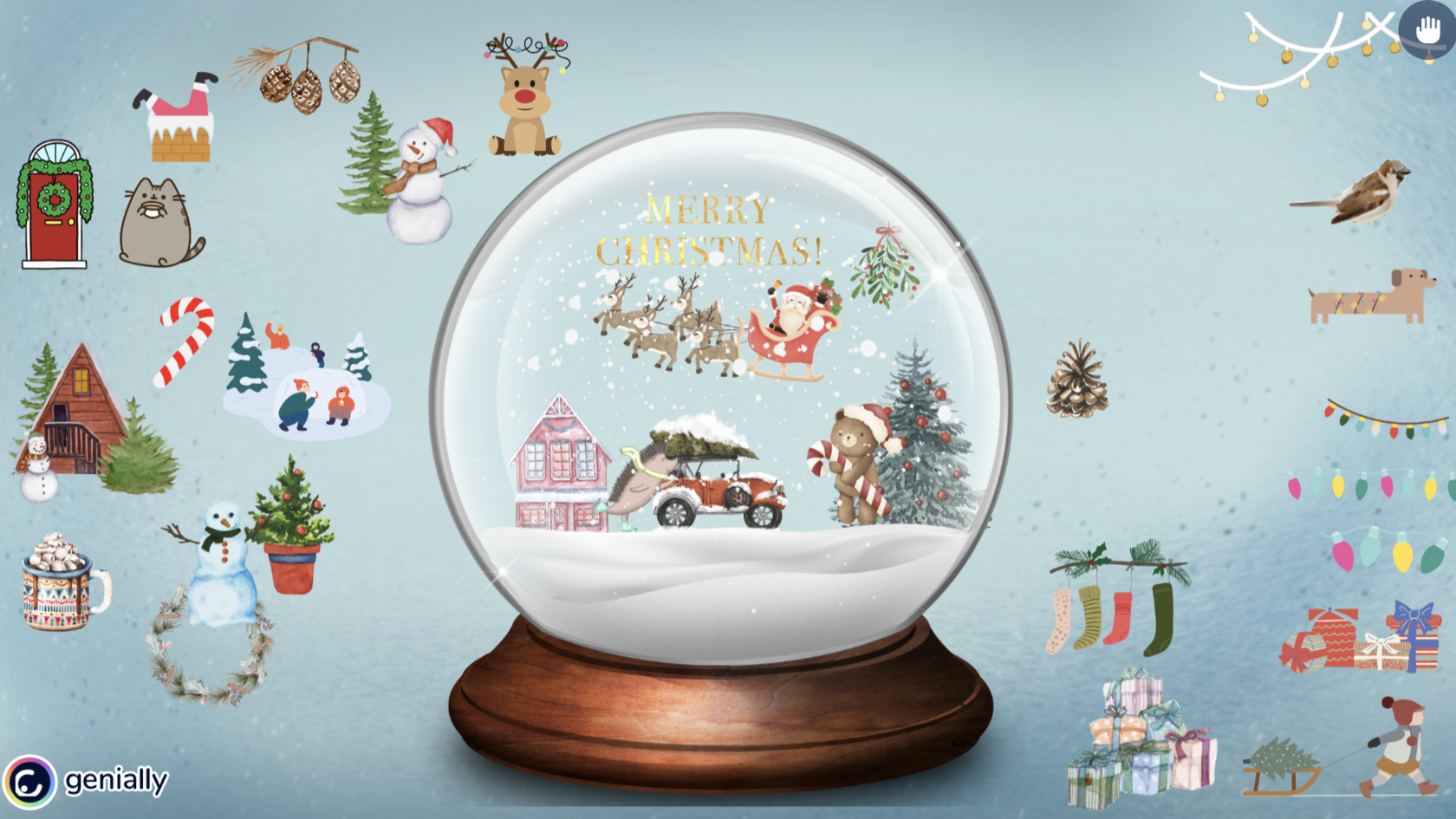 My Digital Snow Globe