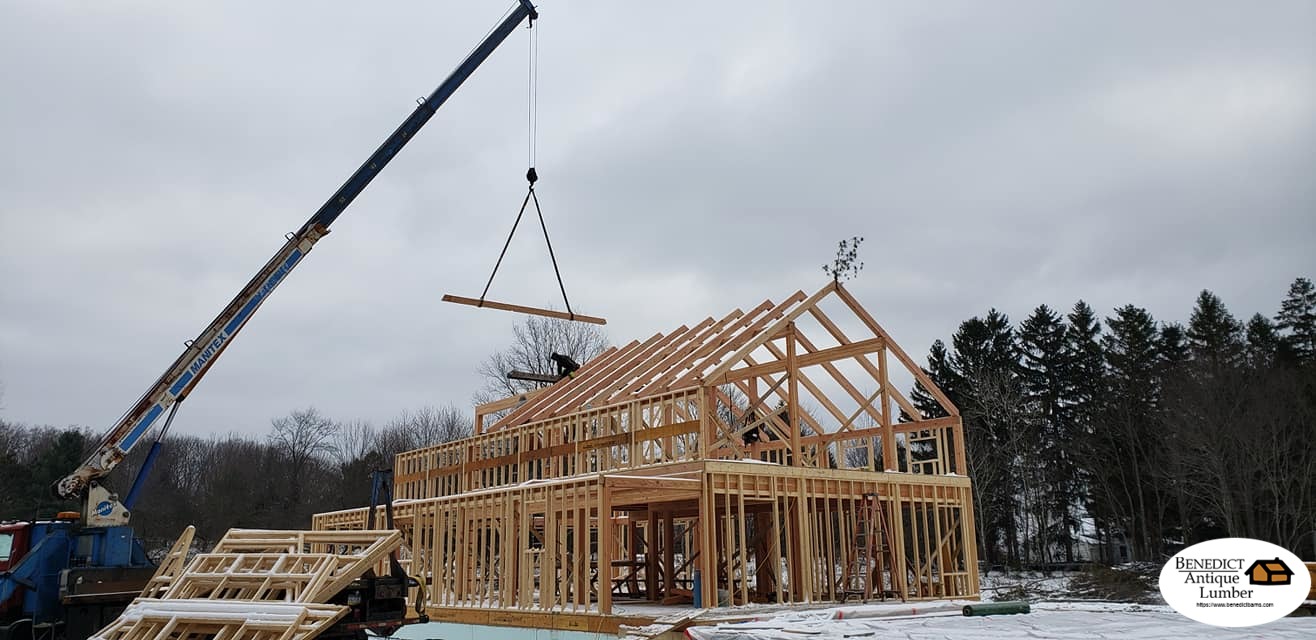 Custom Timber Framing | Benedict Antique Lumber