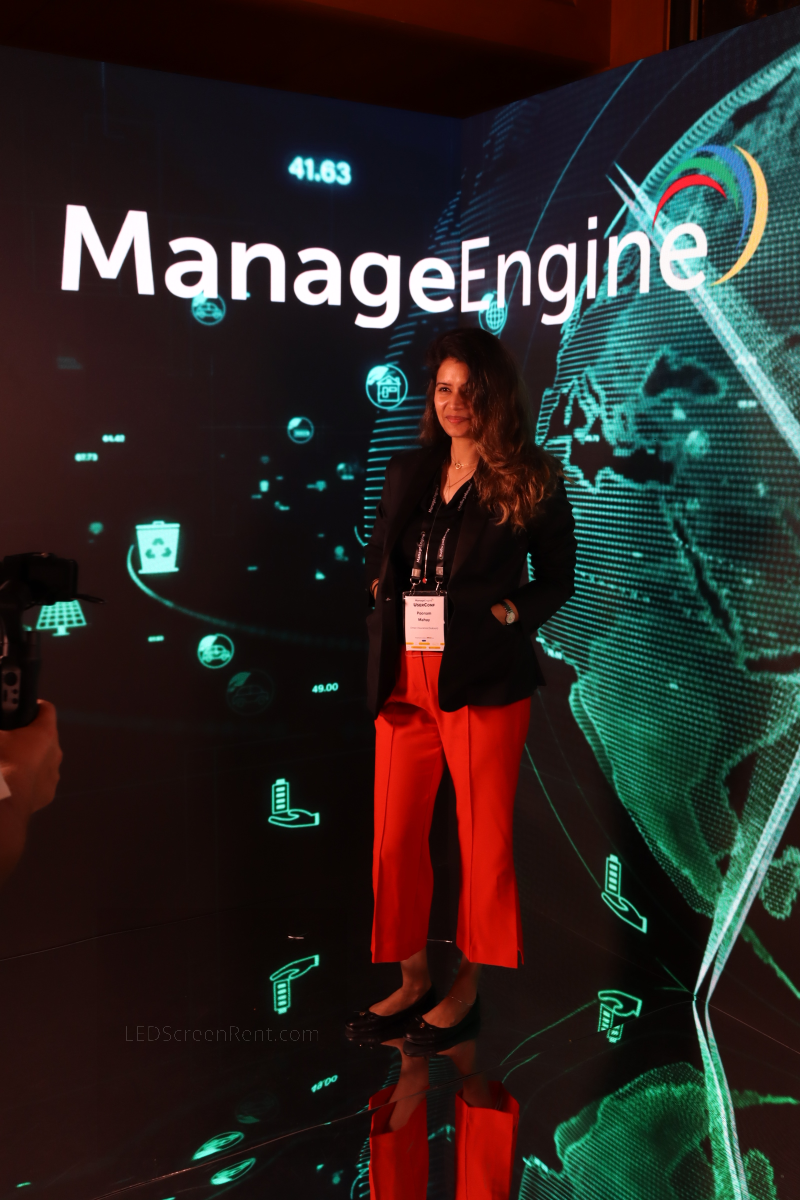 LED video corner rental, LED screen for rent in Dubai, Video corner