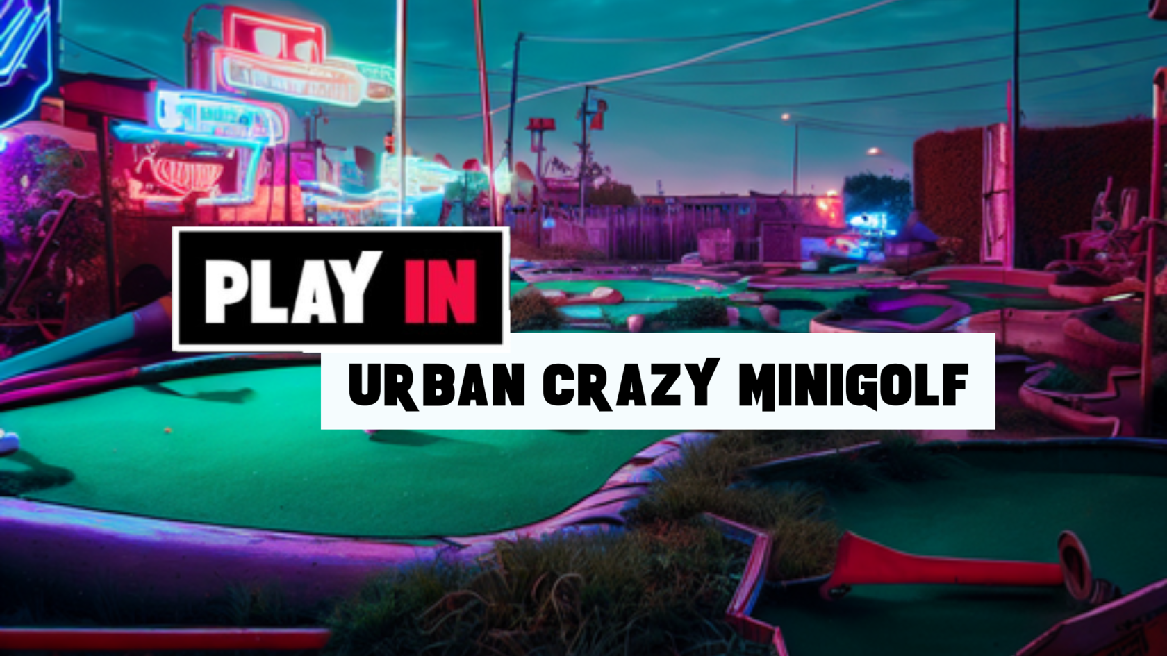 URBAN CRAZY MINI GOLF | Play-in Utrecht