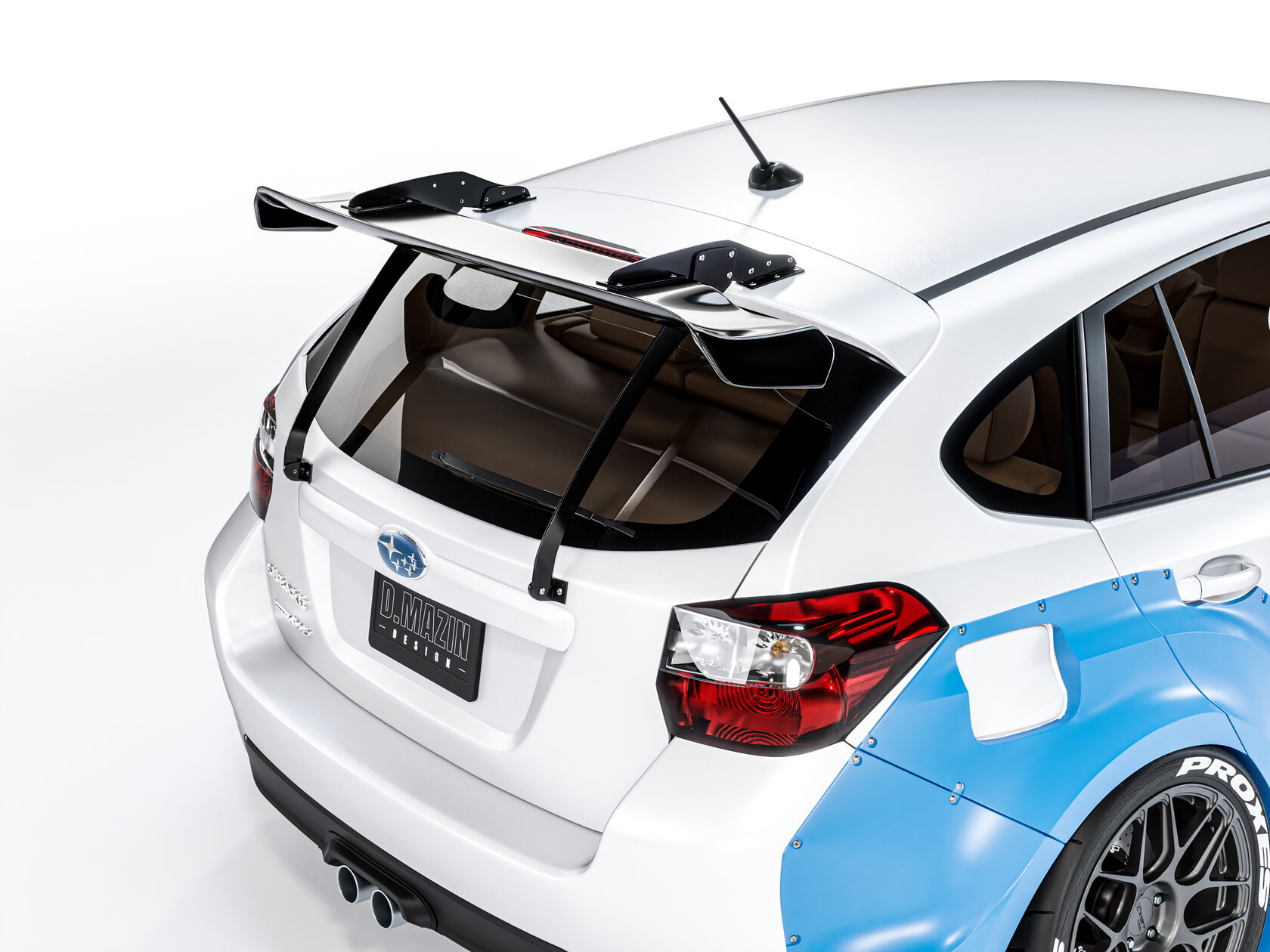 FENDERIST SPEC S Full kit / WIDE BODY KIT Subaru Impreza 11-14
