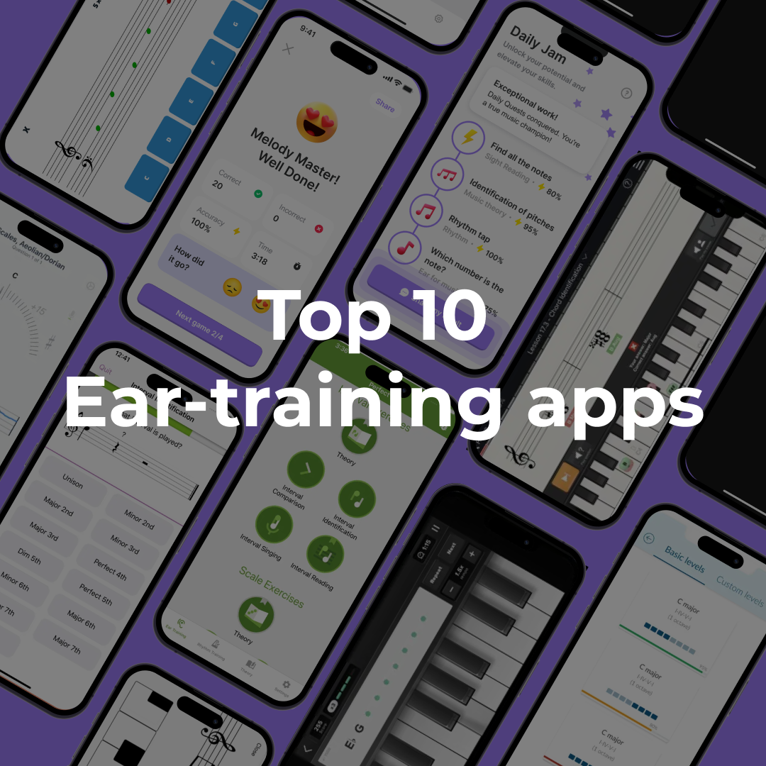 Top 10 Ear Training Apps 2023