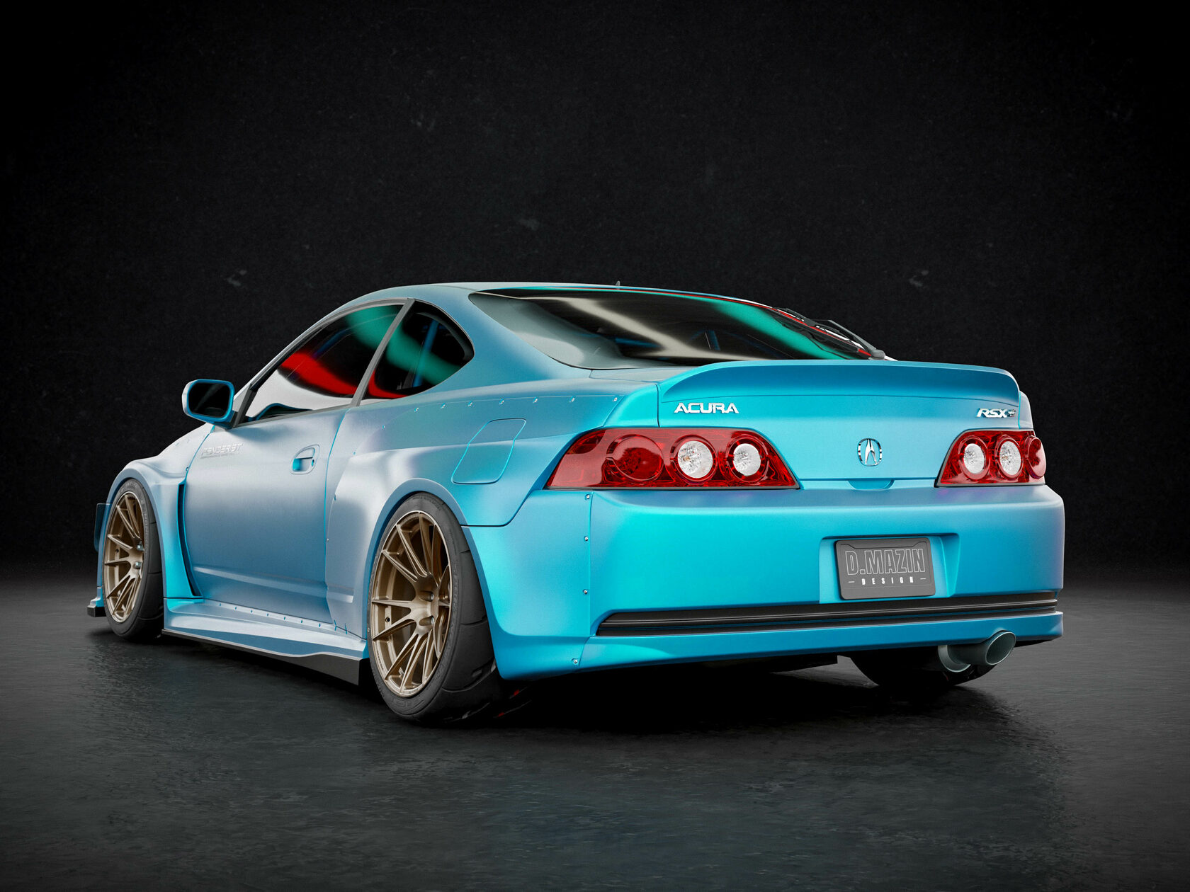 FENDERIST SPEC S Full Set / WIDE BODY KIT HONDA INTEGRA / ACURA RSX ...