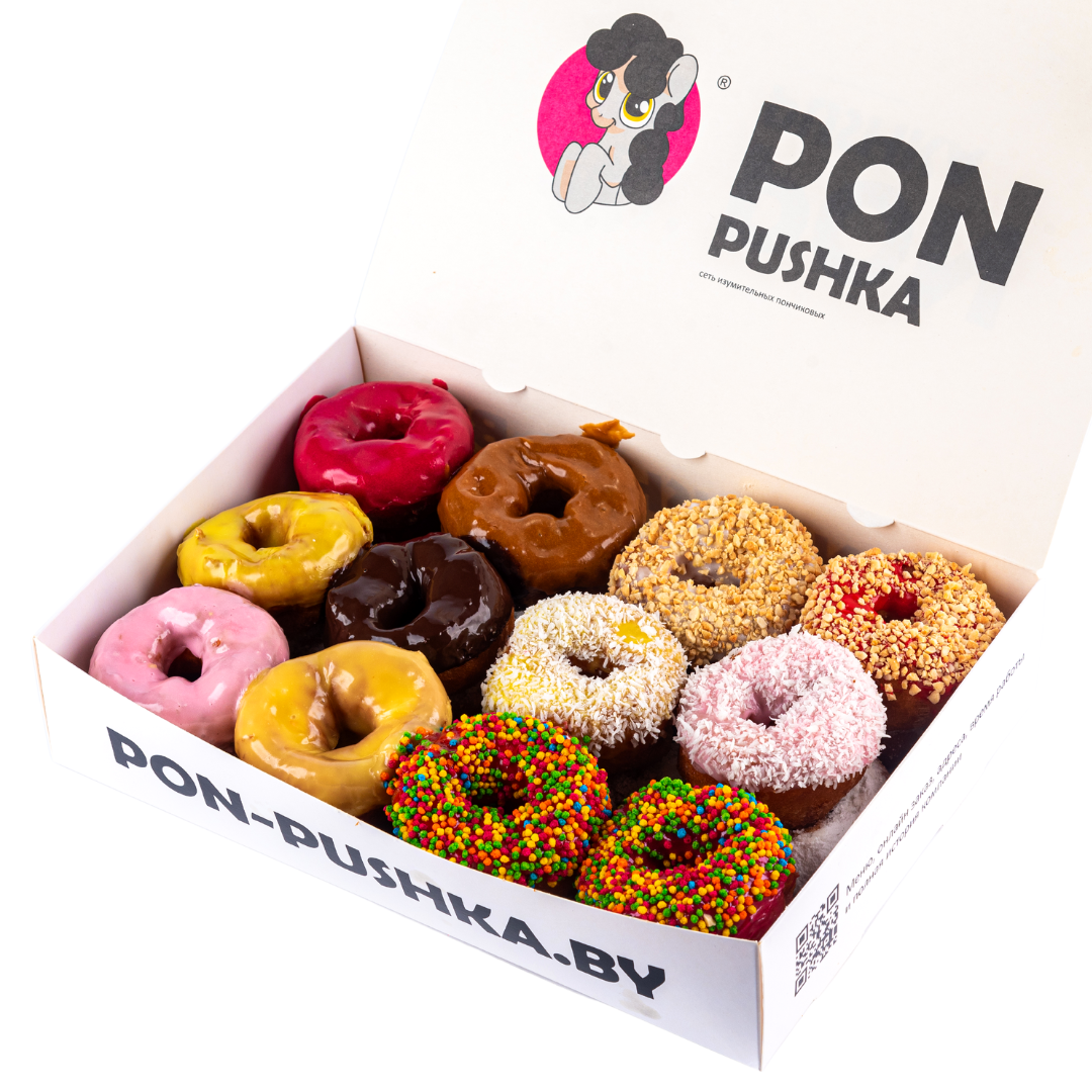 PON-PUSHKA - сеть изумительных пончиковых №1 в Беларуси