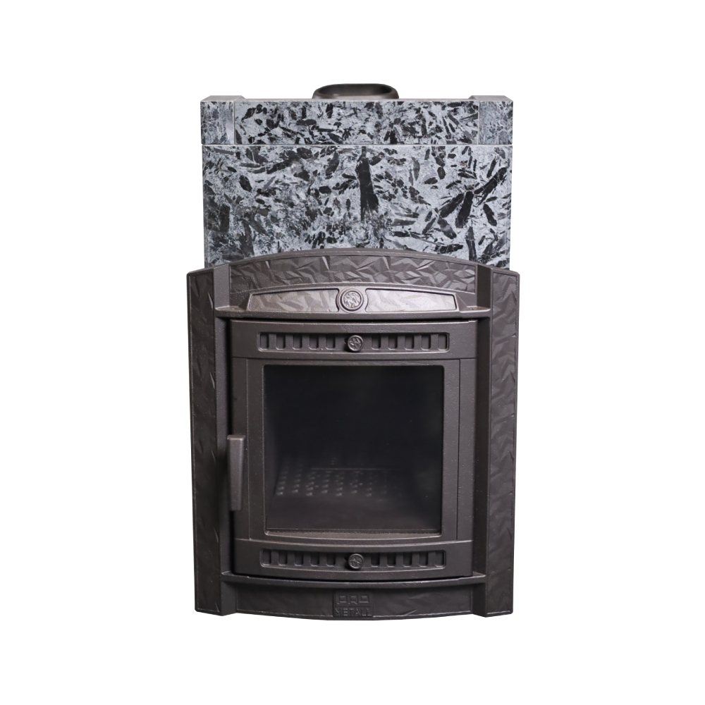 Печь банная «Атмосфера XL» в облицовке «Пироксенит ЭЛИТ» в Москве ...