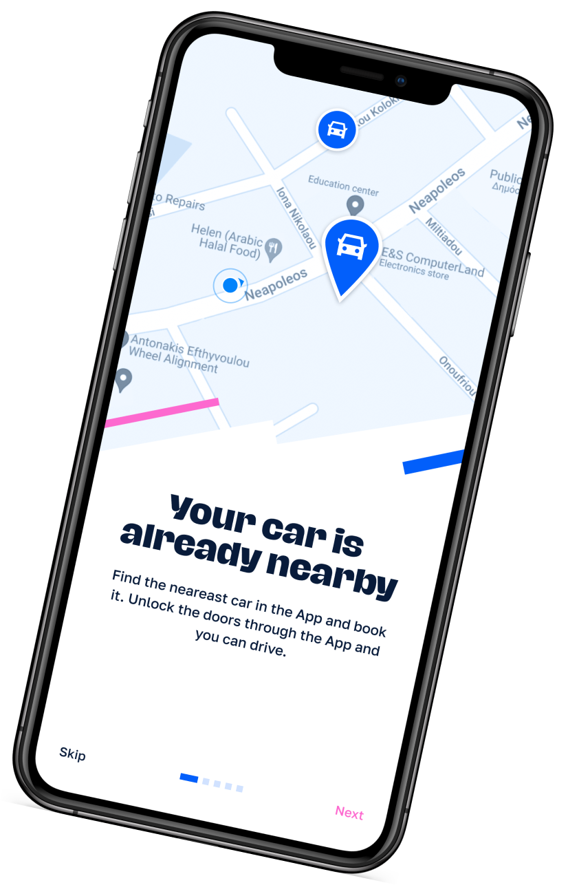 RideNow — Carsharing in Cyprus