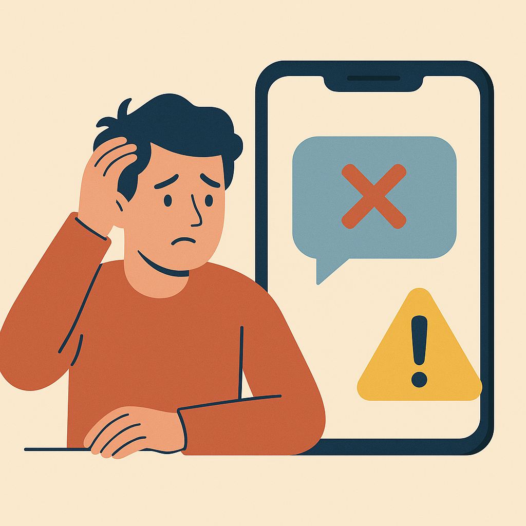 6 Reasons Your SMS Messages Fail — and How to Fix Them