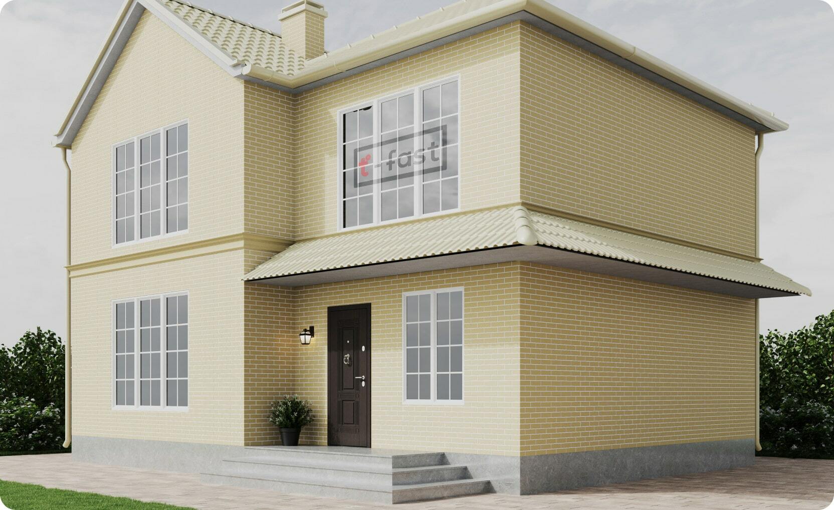 T-fast - Фасадные термопанели для наружной отделки.