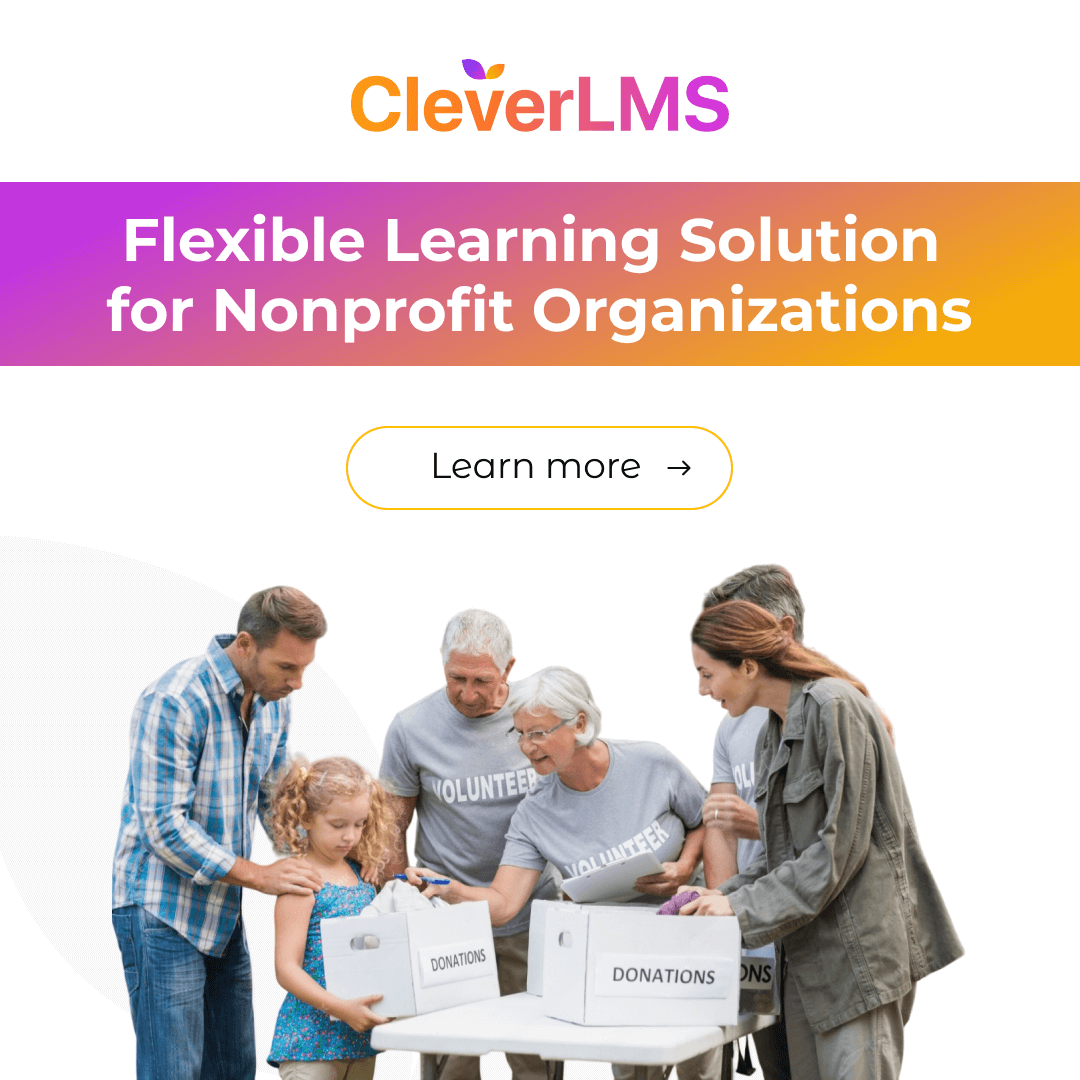 Flexible Training Solution for Nonprofit Organizations LMS
