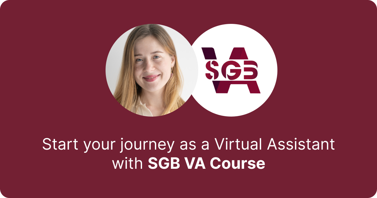 SGB Virtual Assistant Course