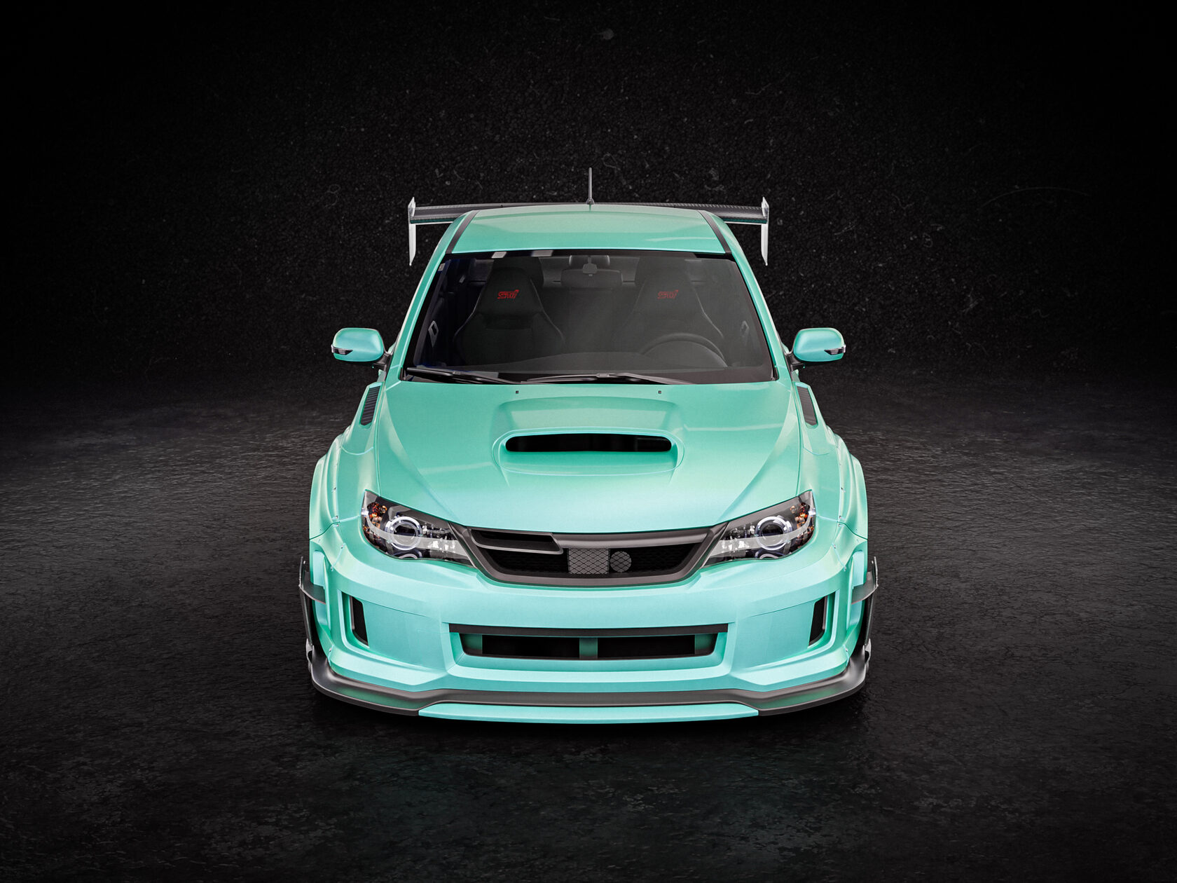 FENDERIST SPEC S AIR INTAKE GRILL SUBARU IMPREZA WRX STI GRB/GRF/GVB ...