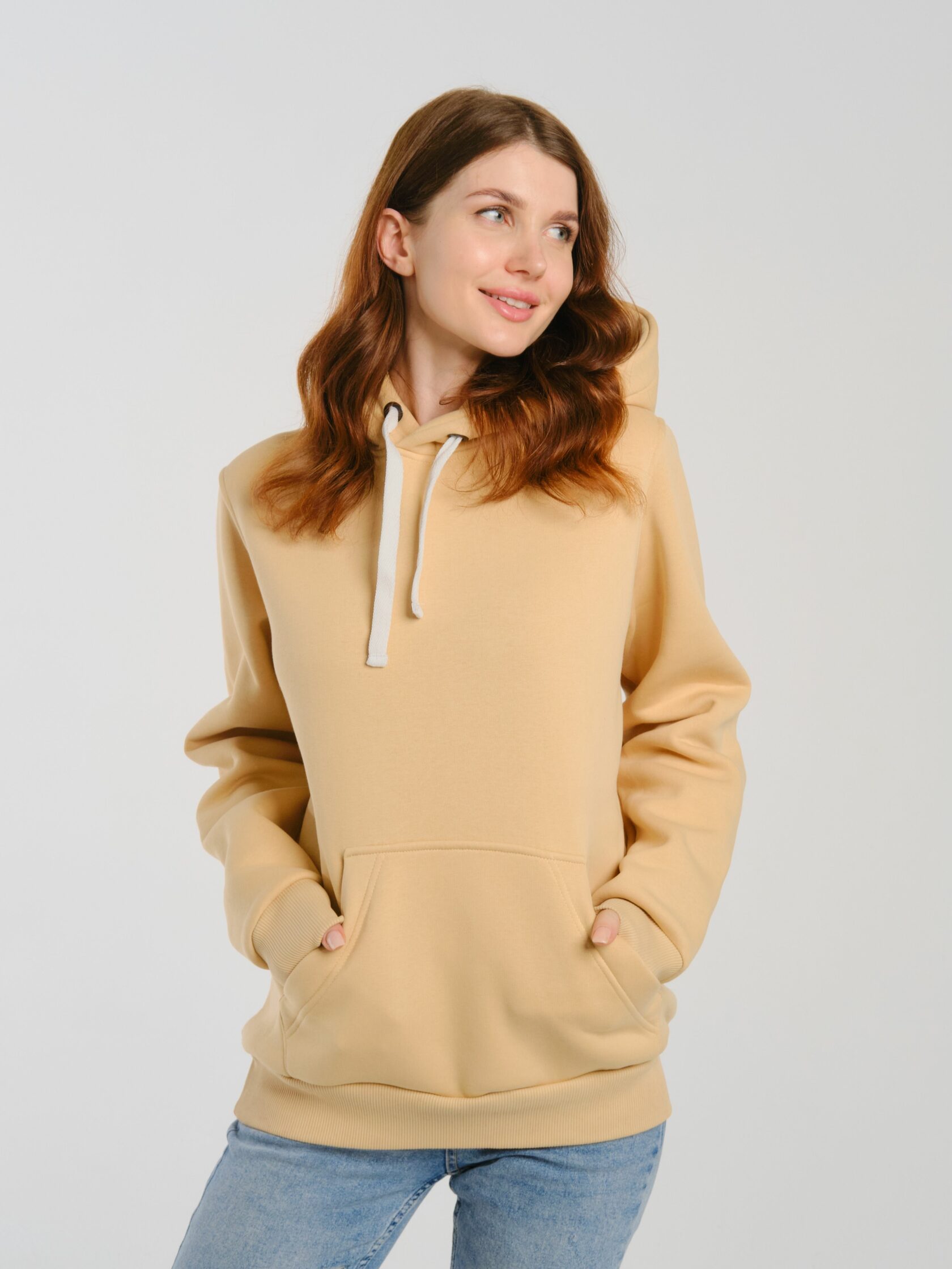 Бежевая толстовка - Вотприкид