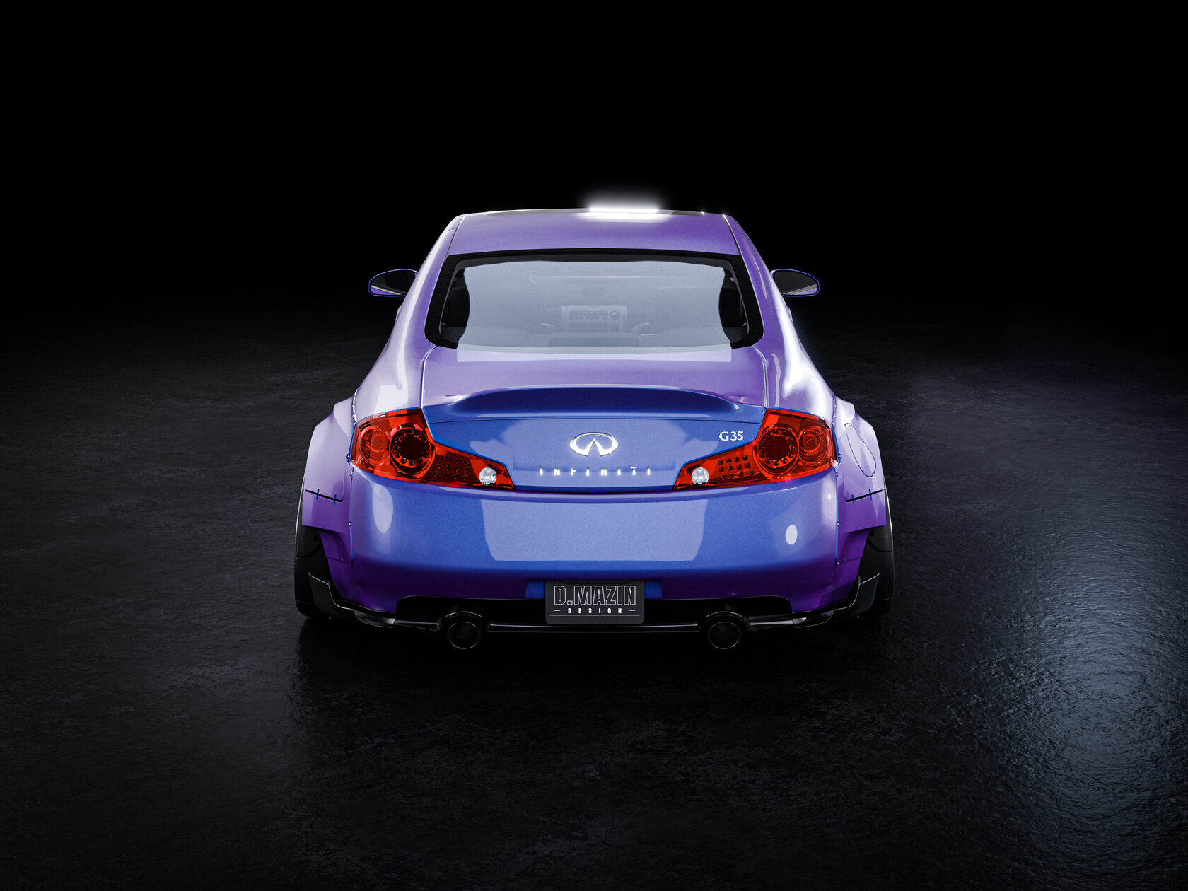 Full Street Set / WIDE BODY KIT INFINITI G35 COUPE / NISSAN SKYLINE V35 ...